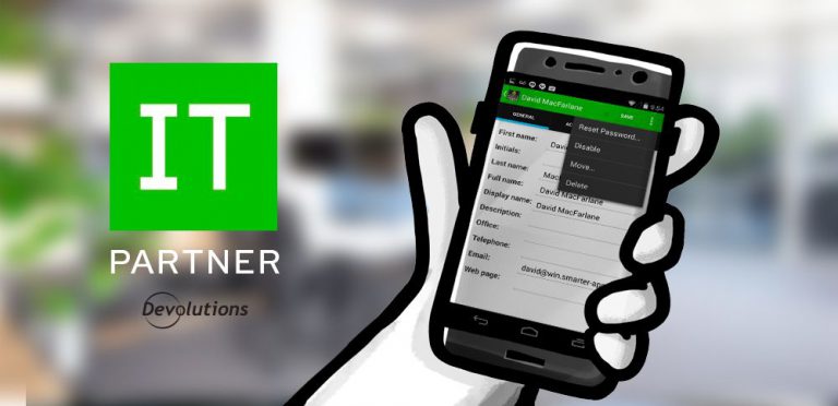 Our Exciting New Technology Partnership with Devolutions - ITmanager.net